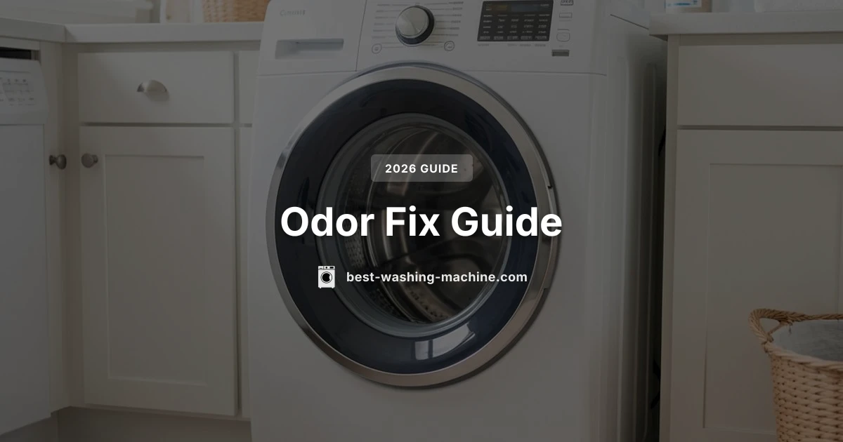 Fix Odor: Why Your Washing Machine Stinks After Cleaning